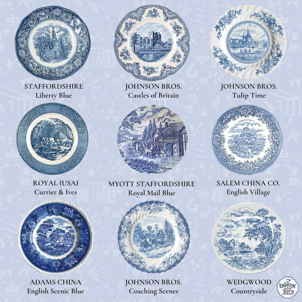 Identifying Blue and White China Patterns – The Brooklyn Teacup