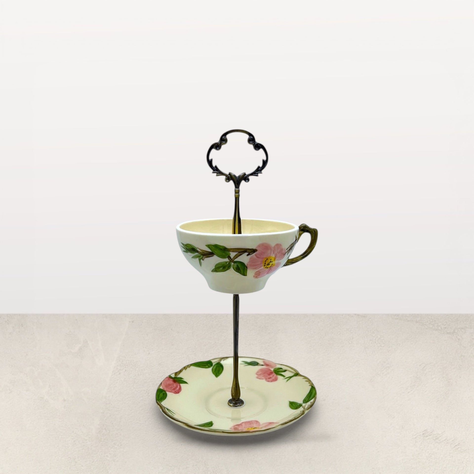 Vintage Franciscan Desert Rose | Tiered Trays & Display Stands – The ...