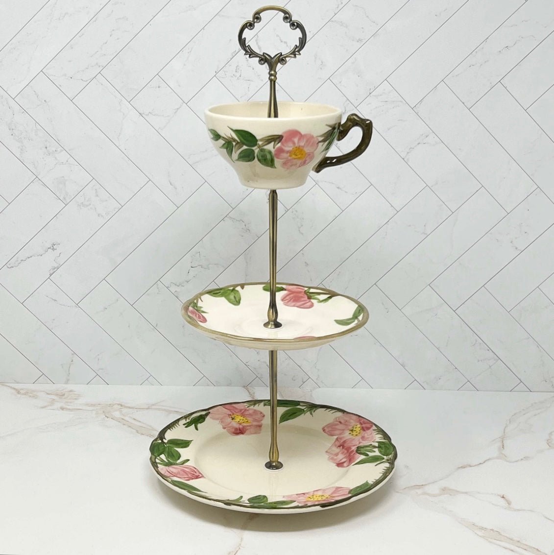 Desert Rose Display Tray – The Brooklyn Teacup
