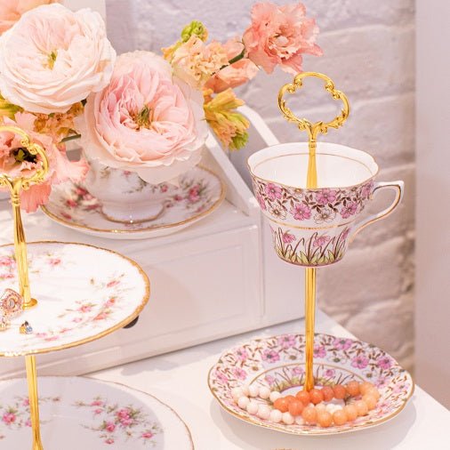 Teacup Stand Catchall Tray Repurposed from YOUR Vintage China – The ...